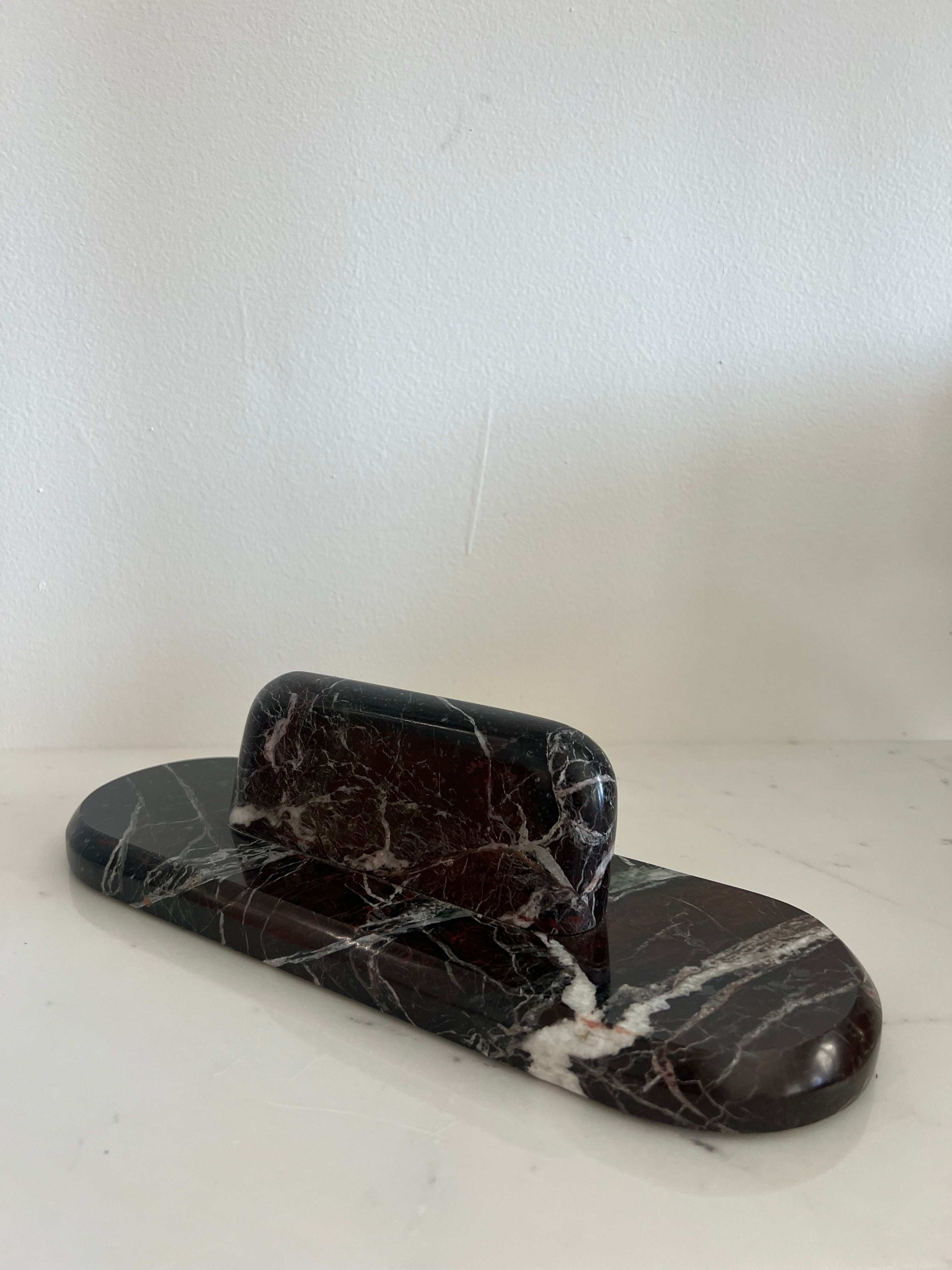 Vintage Marble Desk Accessory 1 – DOMAIN by Laura Hodges Studio
